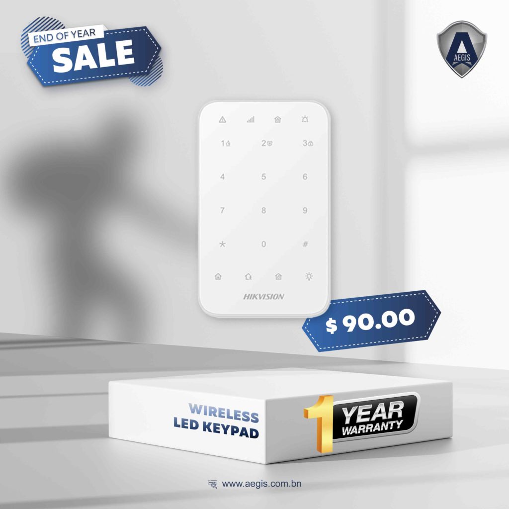 End-of-Year-Sale-003-Wireless-LED-Keypad - AEGIS Secure Solution Sdn Bhd