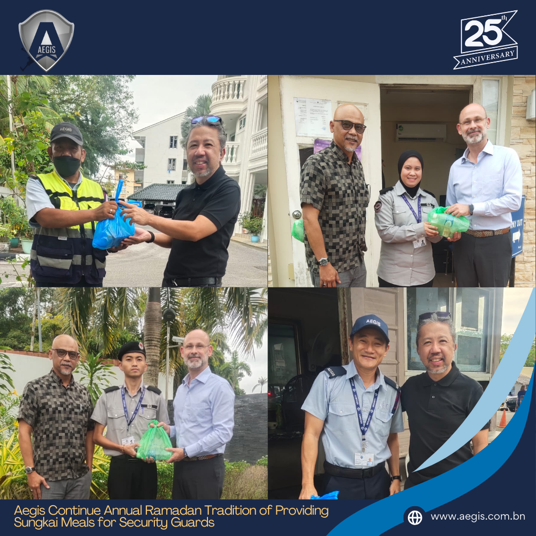 Aegis and S3 Continue Annual Ramadan Tradition of Providing Sungkai ...